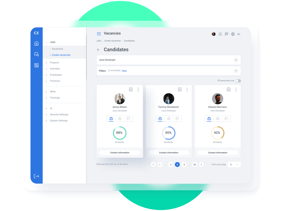 ConneXing.io : AI-based SaaS Internal Talent Marketplace